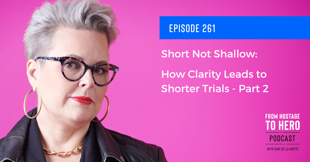 FHTH Ep. 261 - Short Not Shallow: How Clarity Leads to Shorter Trials ...
